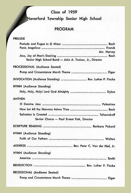 Baccalaureate and Commencement